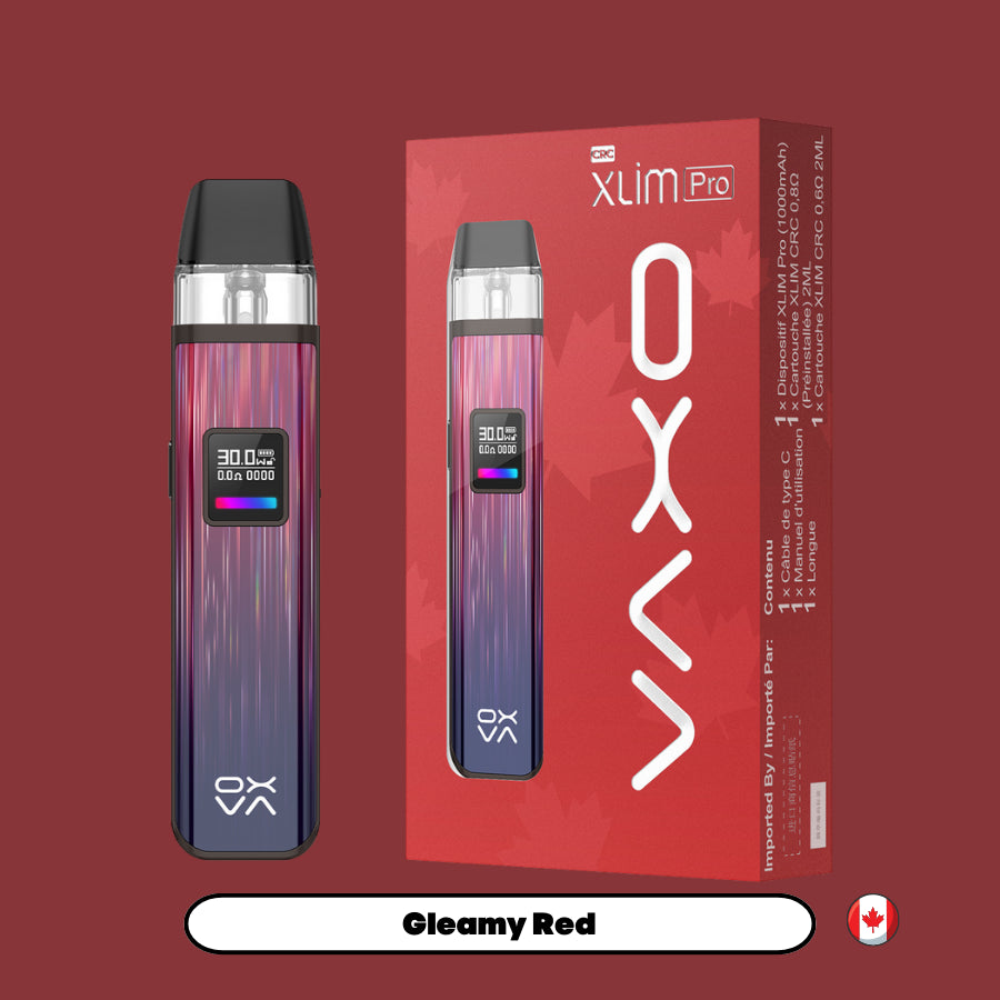 Oxva Xlim Pro - Gleamy Red (Vape Kit)