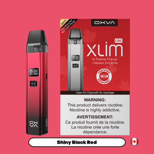 Oxva Xlim - Shinny Black Red (Vape Kit)